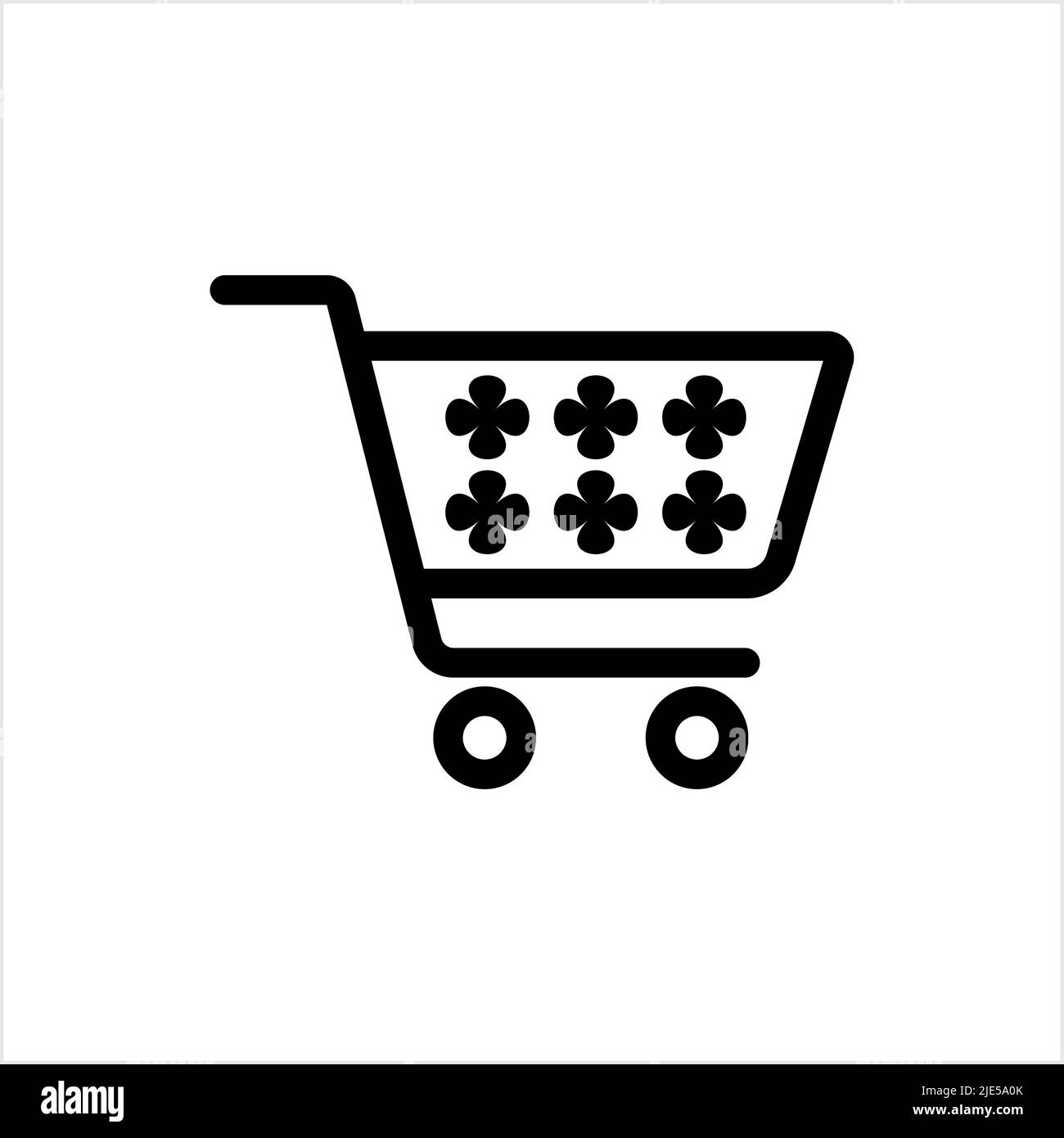 Shopping Cart Icon Design Vector Art Illustration Stock Vector Image ...