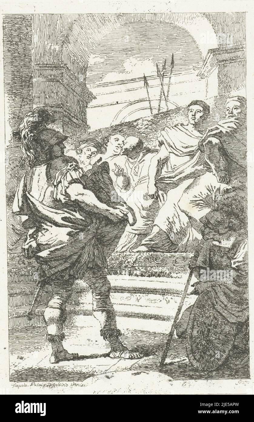 Roman hero gaius mucius scaevola hi-res stock photography and images ...