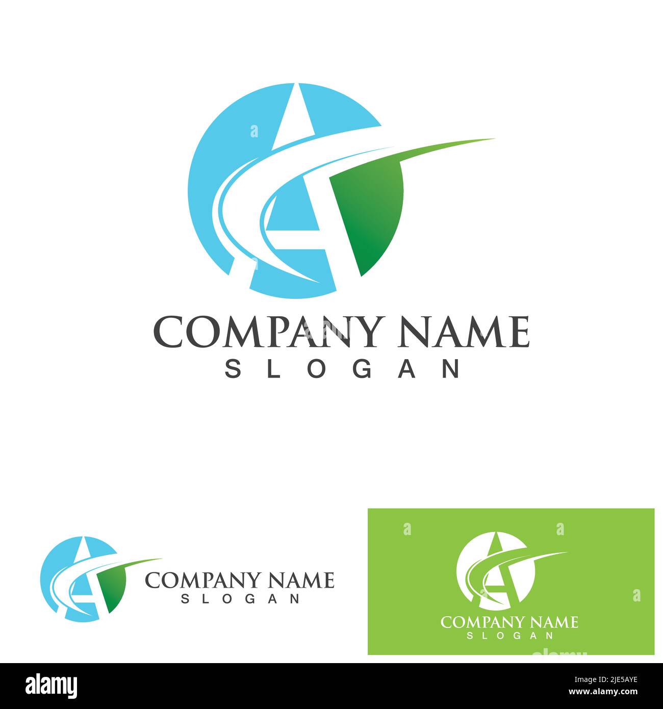A Letter Template vector icon illustration design Stock Vector Image ...