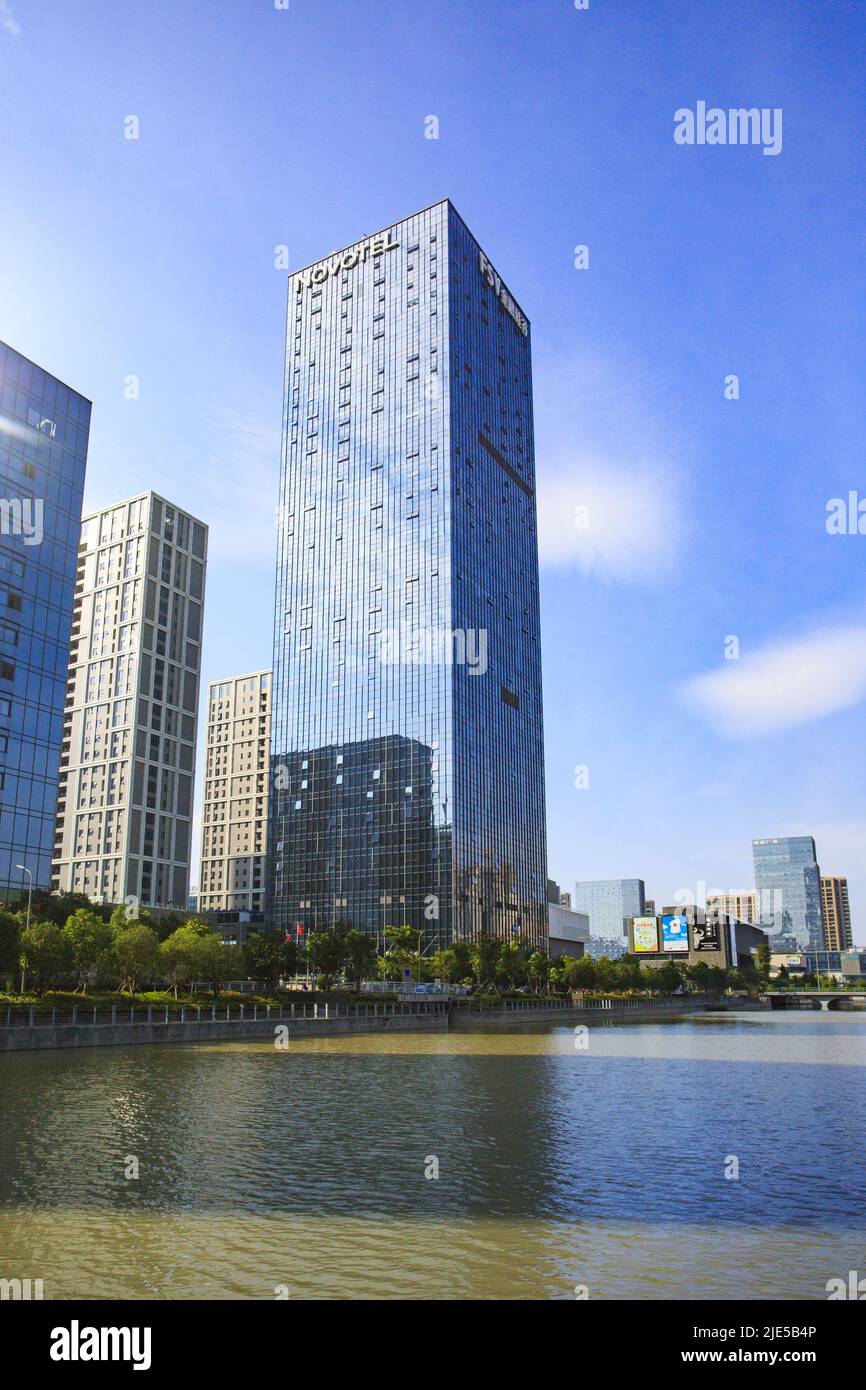 Zhejiang ningbo yinzhou east new town high-rise buildings cities ...
