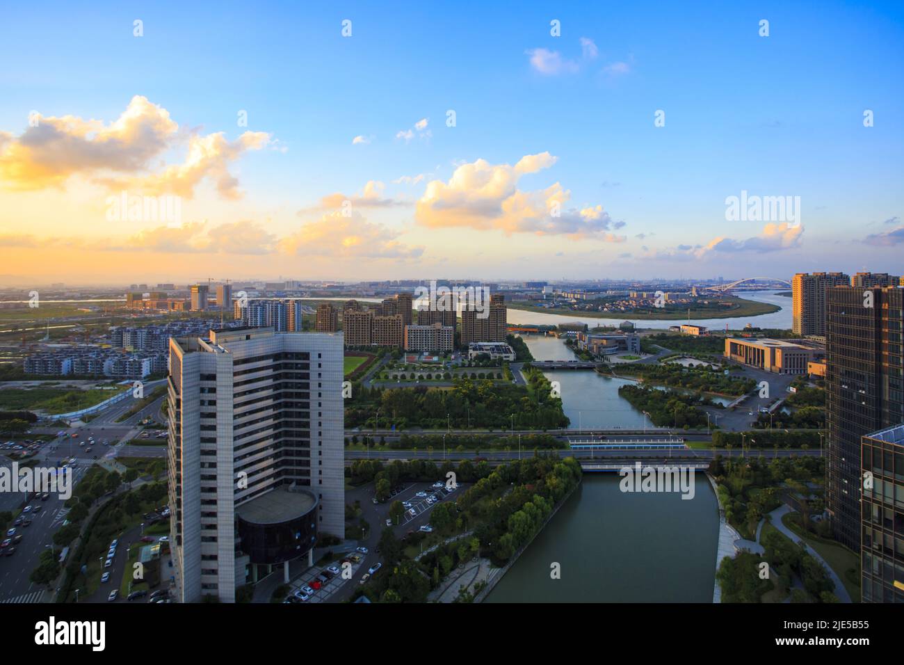 Zhejiang ningbo yinzhou east new town high-rise buildings cities ...