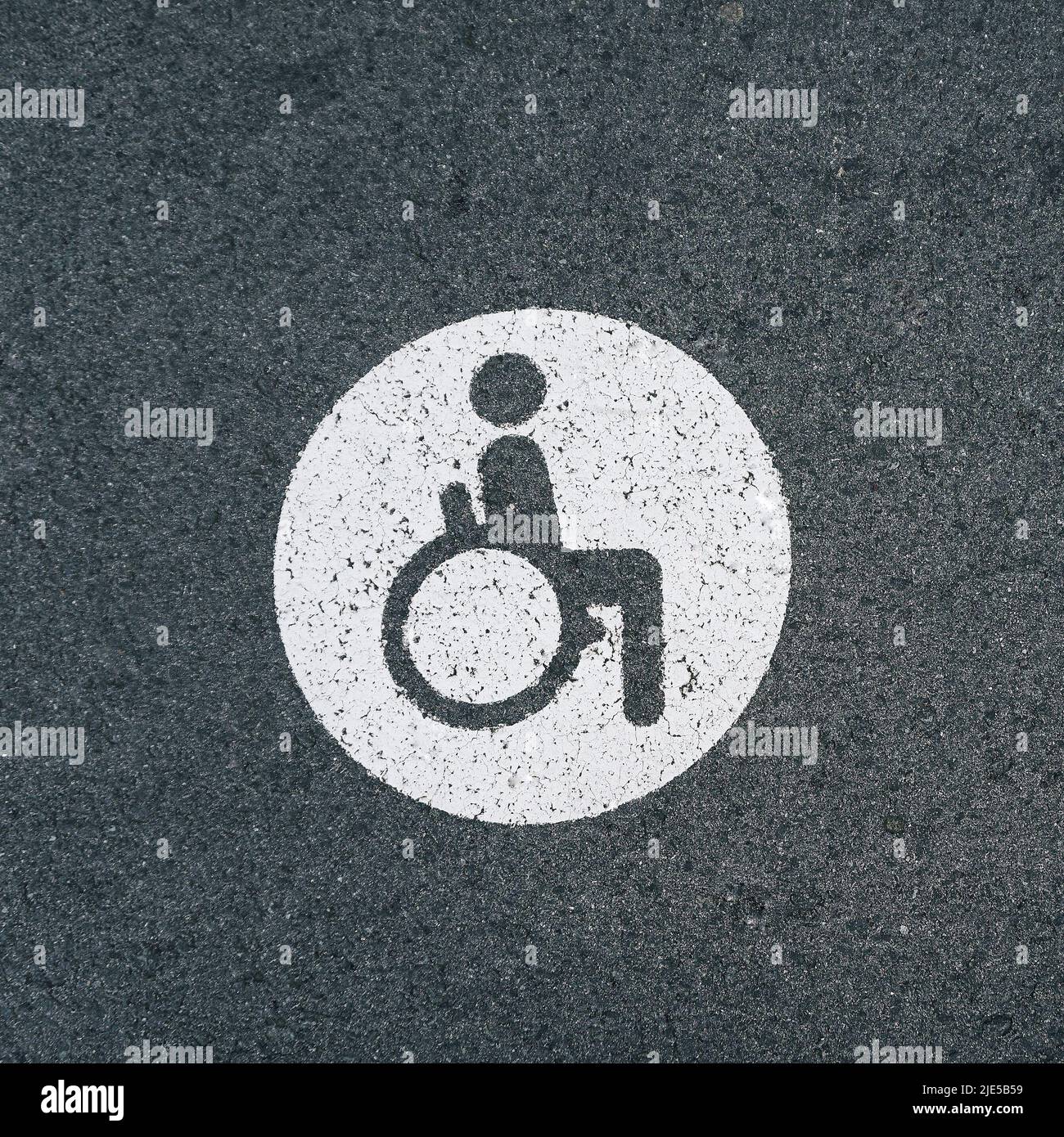 Handicapped signal hi-res stock photography and images - Alamy