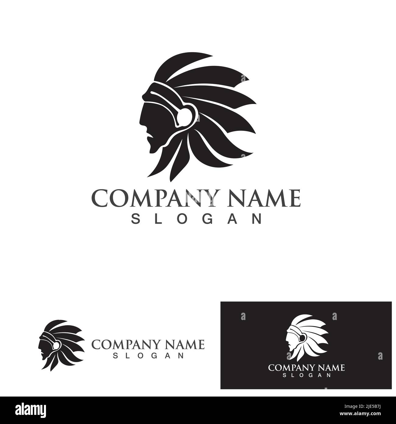 Sioux indian head emblem hi-res stock photography and images - Alamy