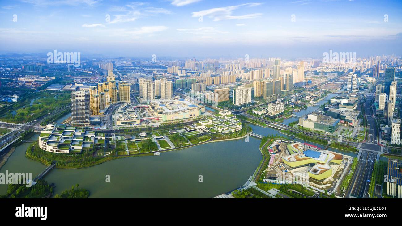 Zhejiang ningbo yinzhou east new town high-rise buildings cities ...