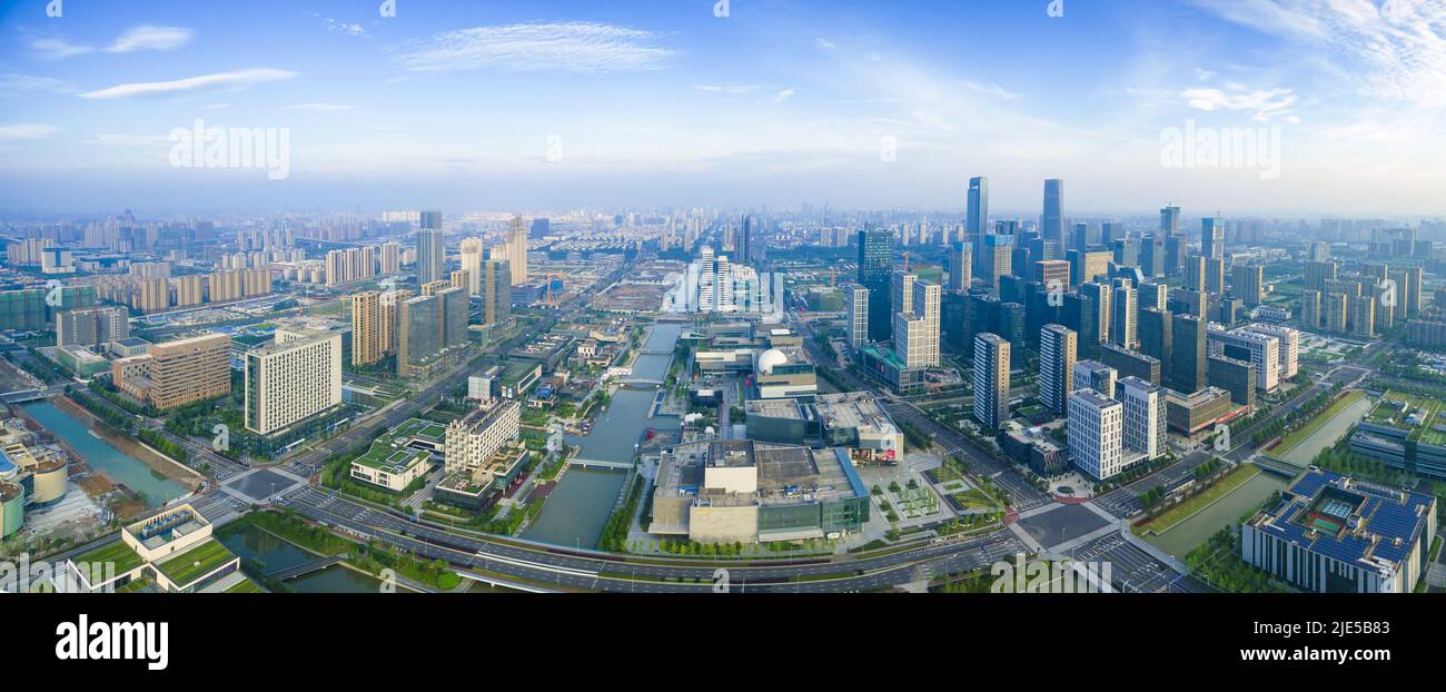 Zhejiang ningbo yinzhou east new town high-rise buildings cities ...