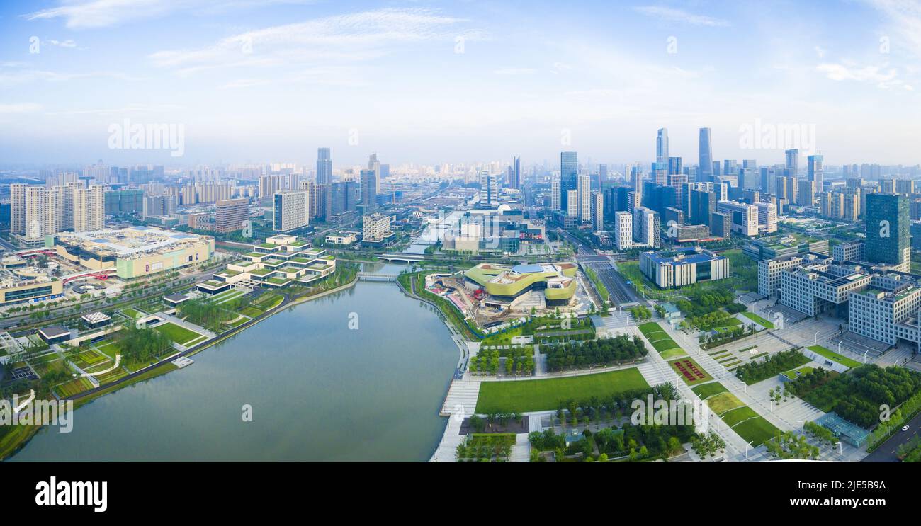 Zhejiang ningbo yinzhou east new town high-rise buildings cities ...