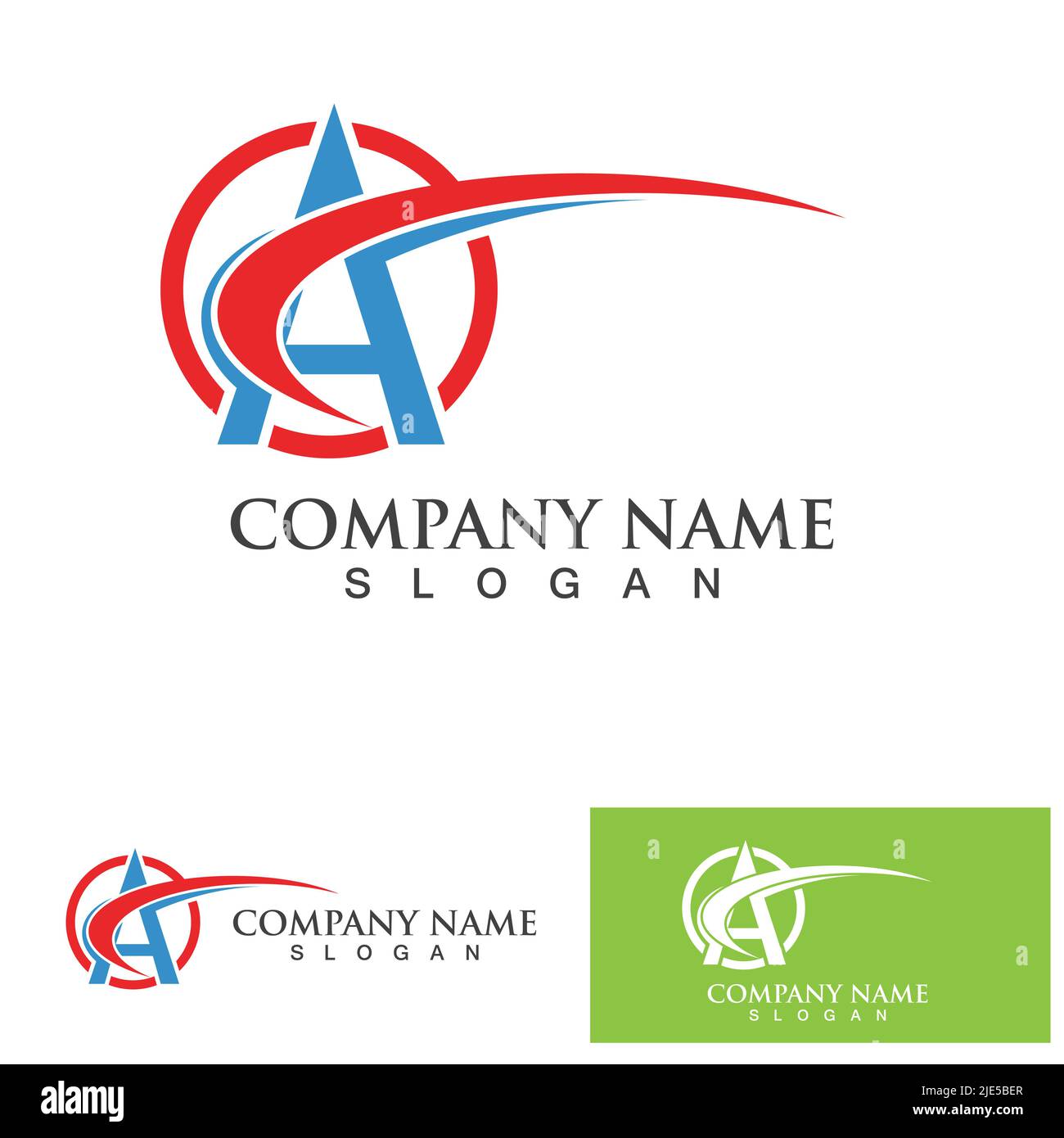 A Letter Template vector icon illustration design Stock Vector Image ...