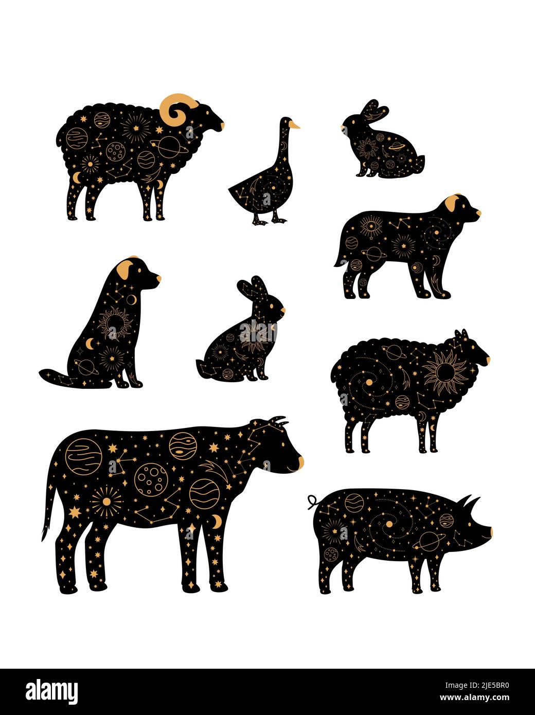 Celestial animals hi-res stock photography and images - Alamy