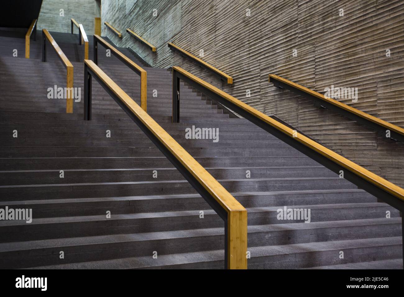 Zhejiang ningbo history museum ladder Stock Photo - Alamy