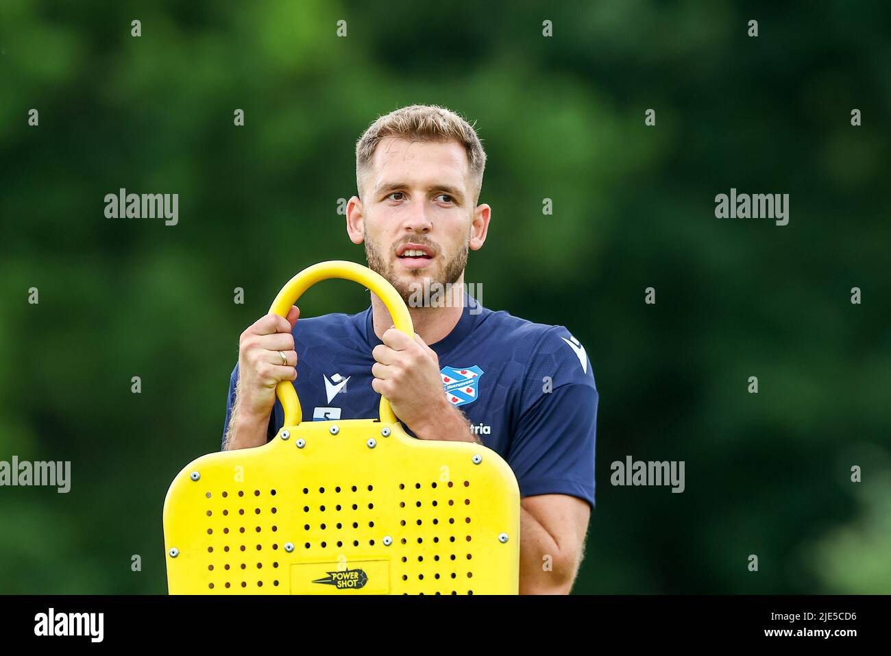 HEERENVEEN, NETHERLANDS - JUNE 25: Pawel Bochniewicz of SC Heerenveen ...