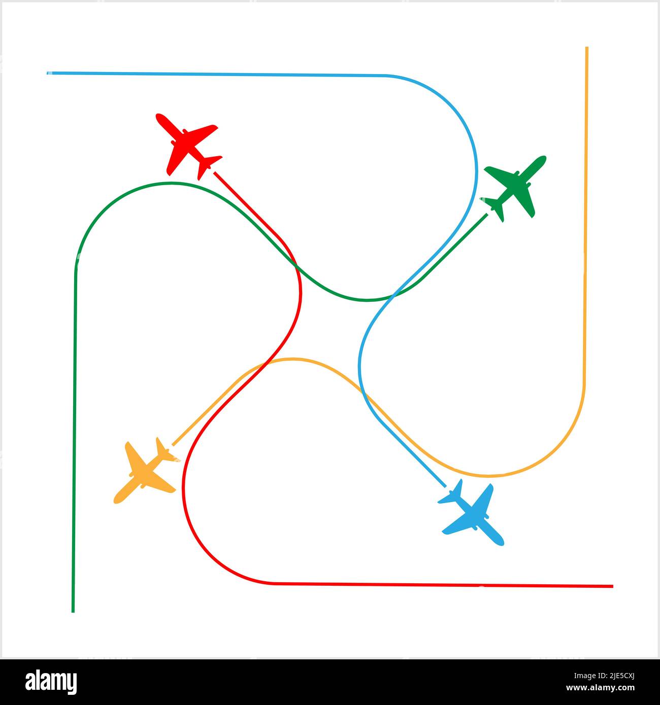 Airplane Flying Formation, Air Show Display, The Disciplined Flight ...