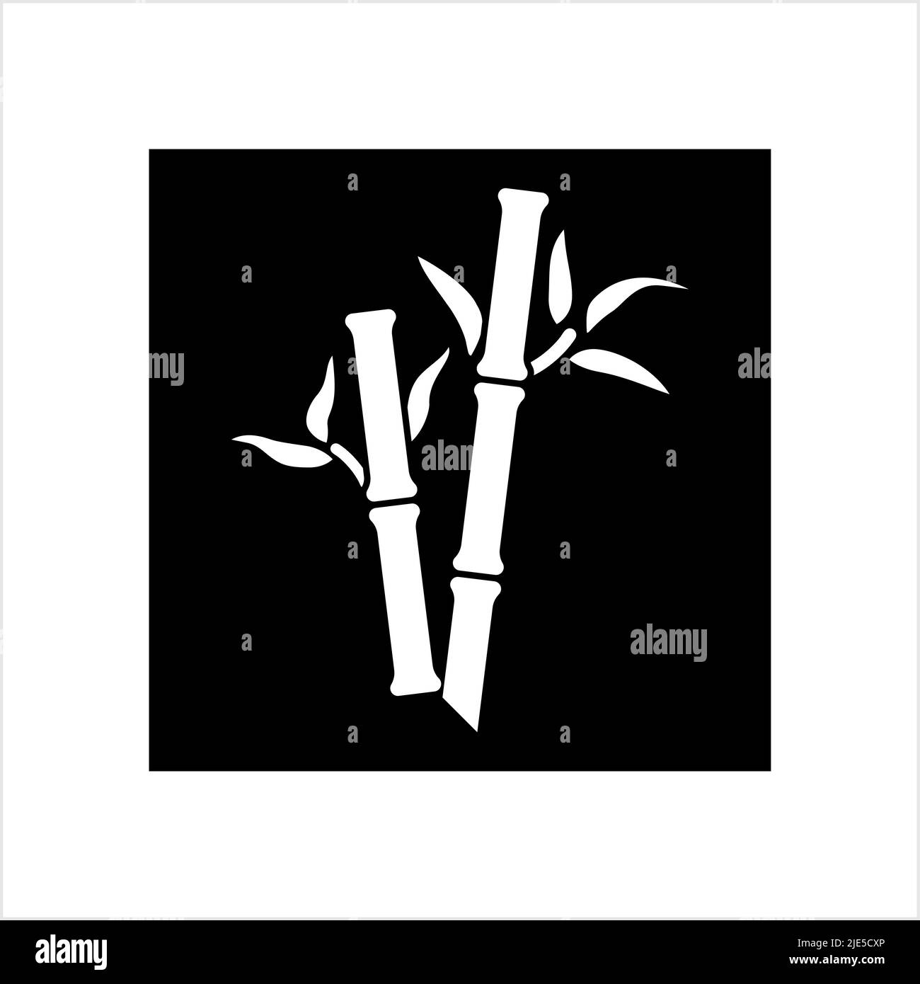 Bamboo Tree Icon Vector Art Illustration Stock Vector Image & Art - Alamy