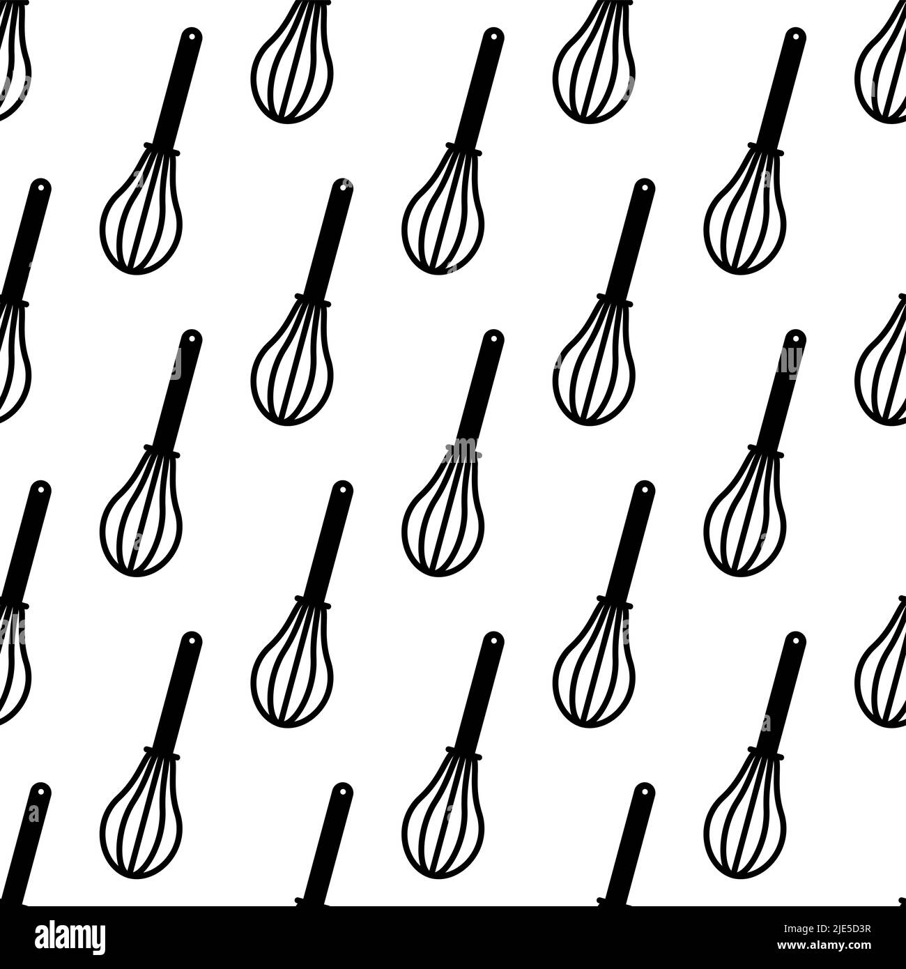 Beater Icon, Whisk Icon Seamless Pattern Vector Art Illustration Stock ...