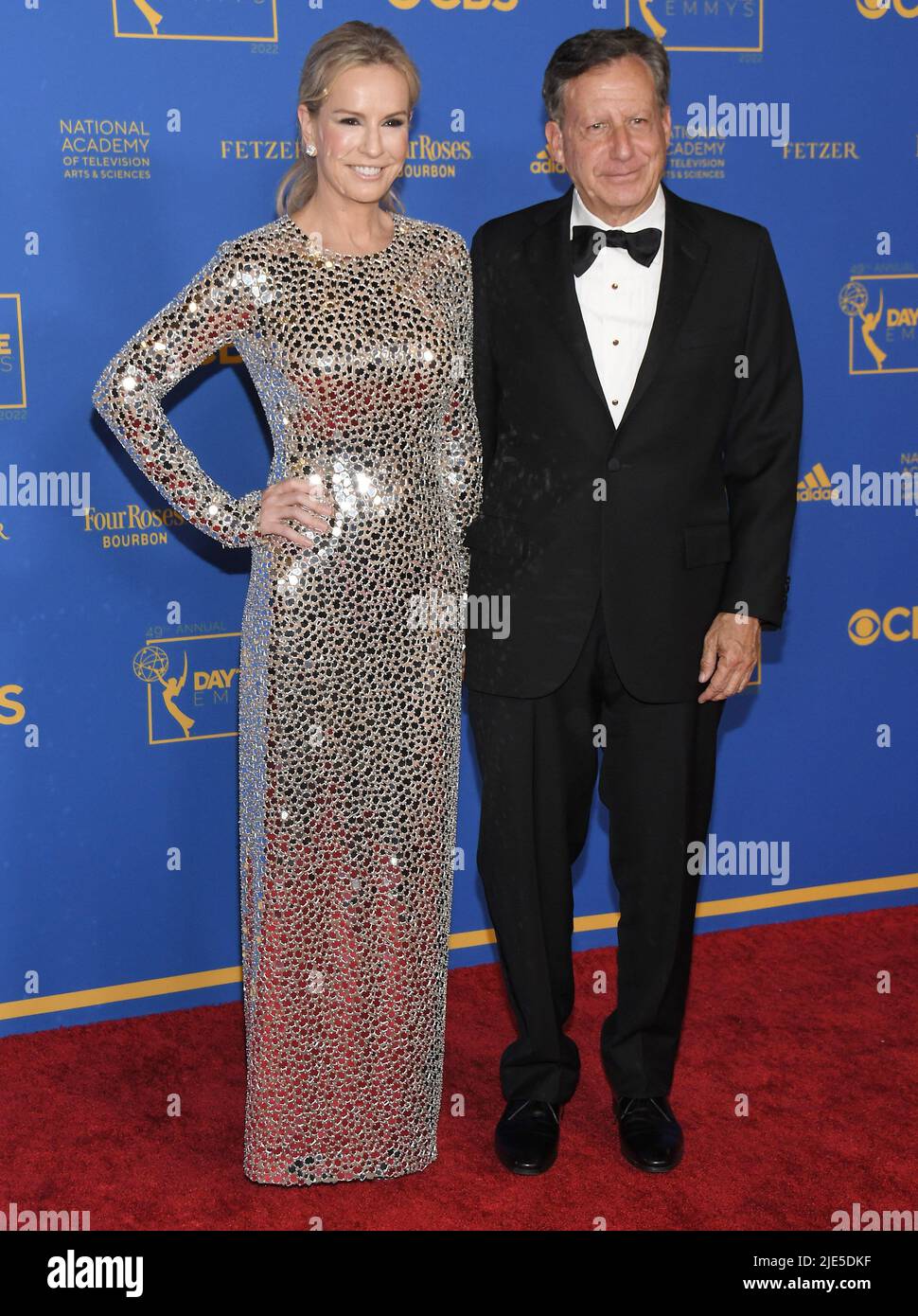 Los Angeles, USA. 24th June, 2022. (L-R) Jennifer Ashton and Tom Werner ...