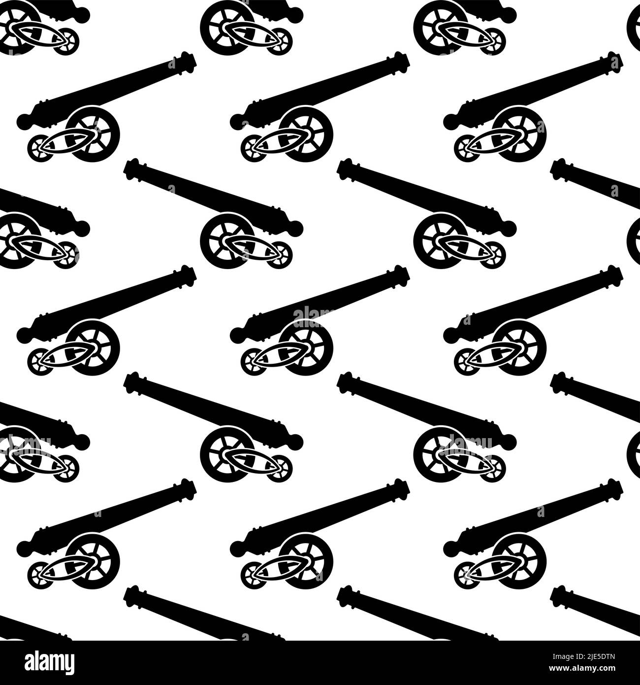 Military cannon pattern Cut Out Stock Images & Pictures - Alamy
