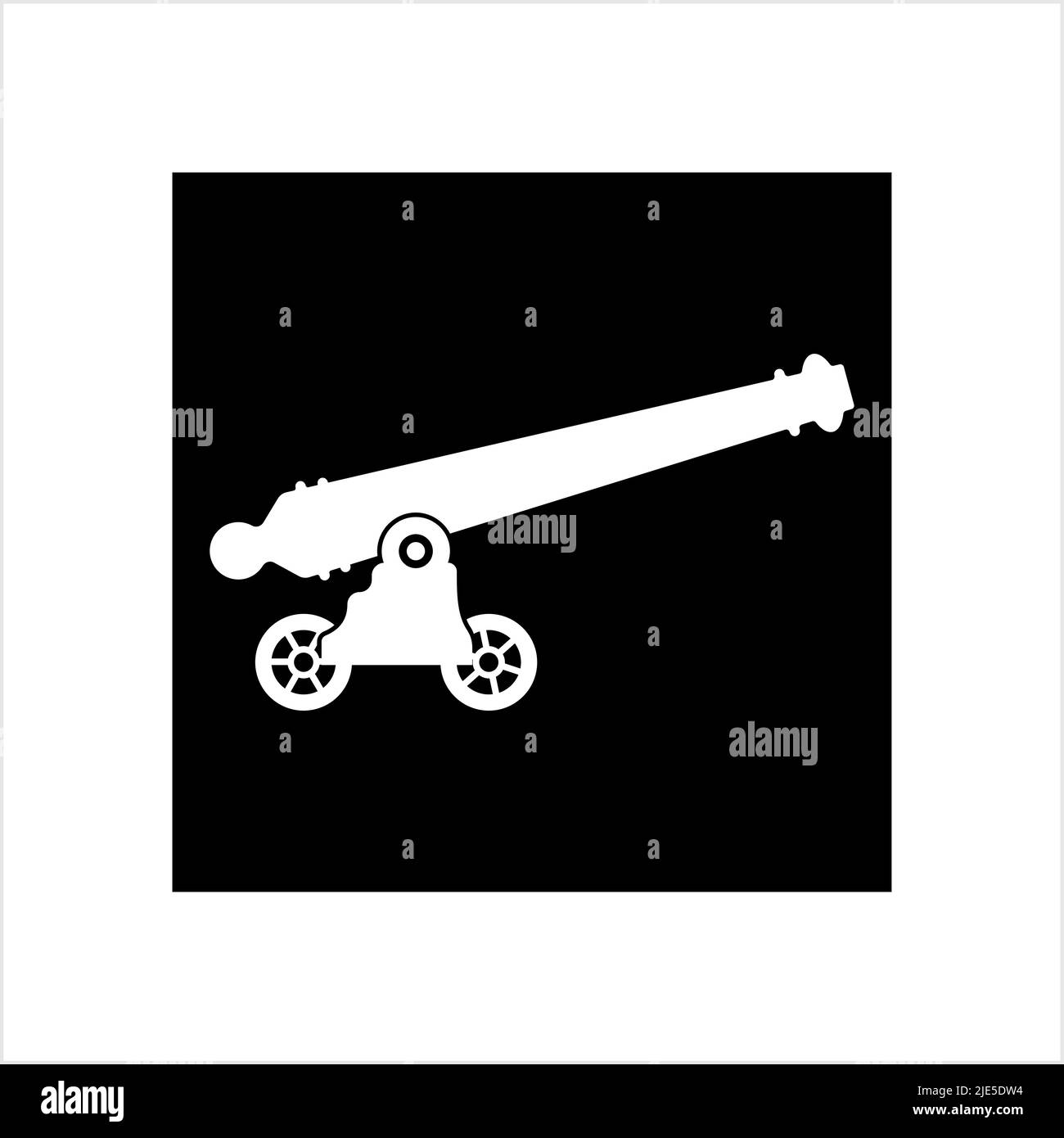 Medieval cannon illustration Black and White Stock Photos & Images - Alamy