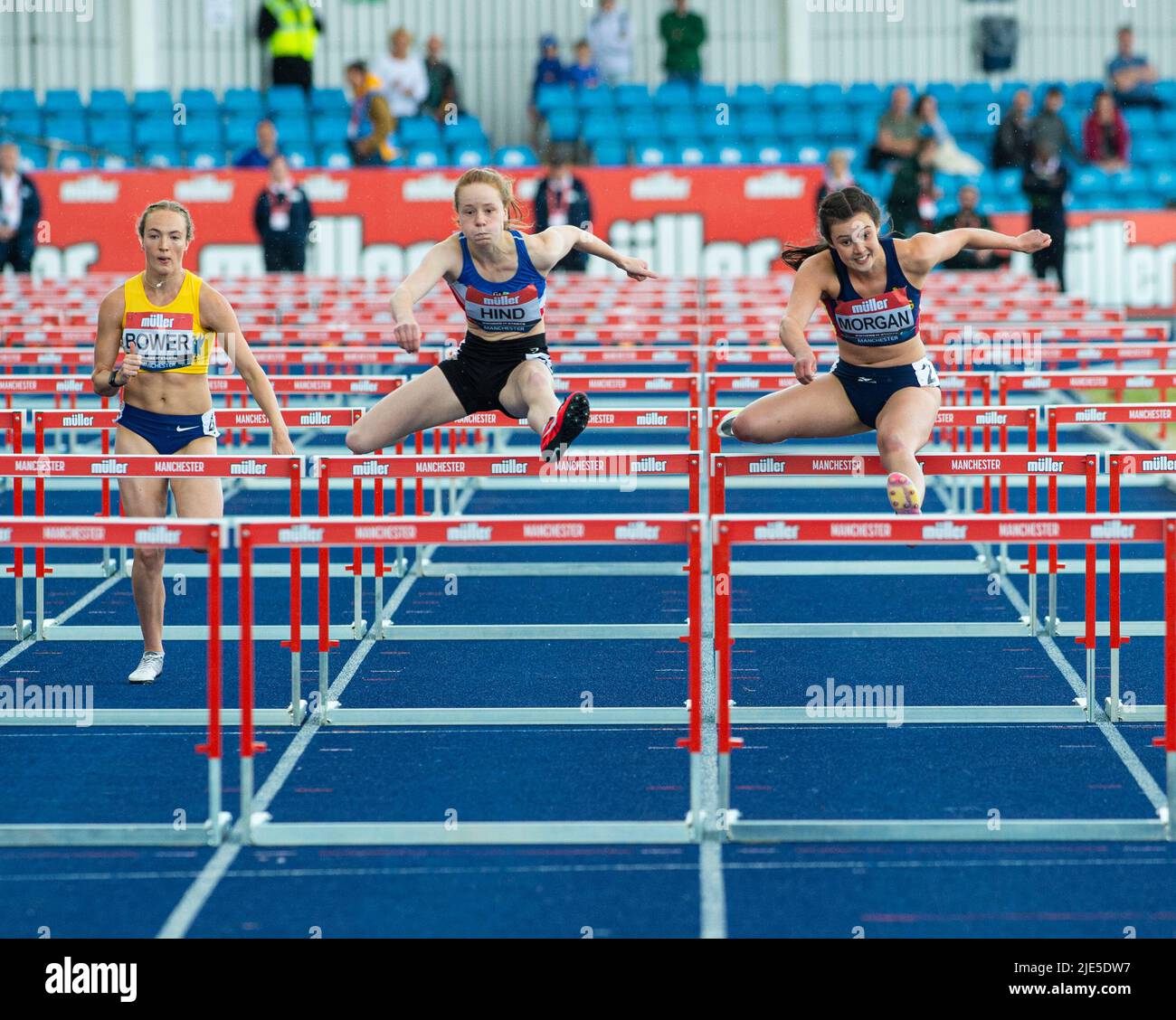 Manchester, UK. 25th June 2022. 25-6-2022: Day 2 GRACE MORGAN during ...