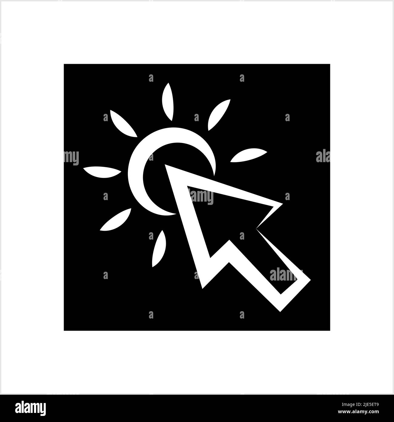 Cursor Click Icon Vector Art Illustration Stock Vector Image & Art - Alamy
