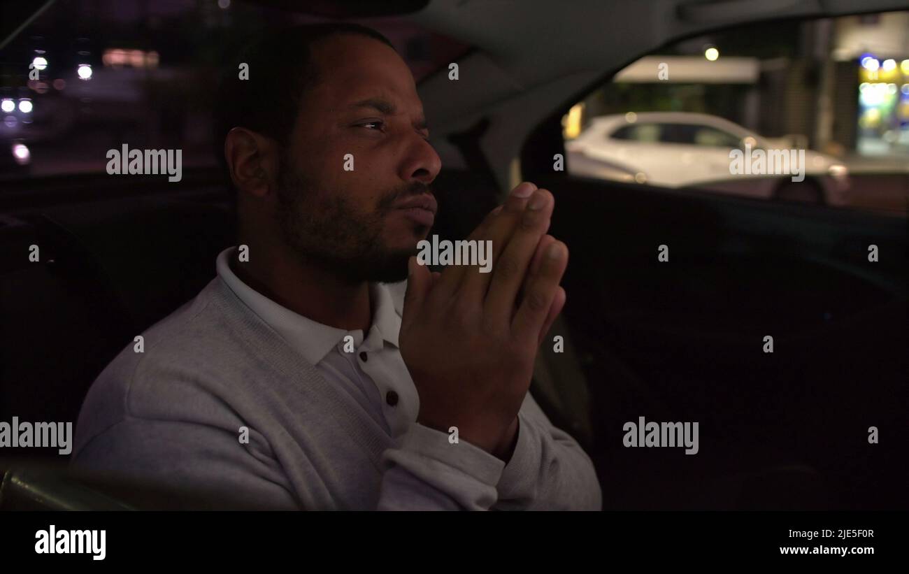 Inside taxi late hi-res stock photography and images - Alamy