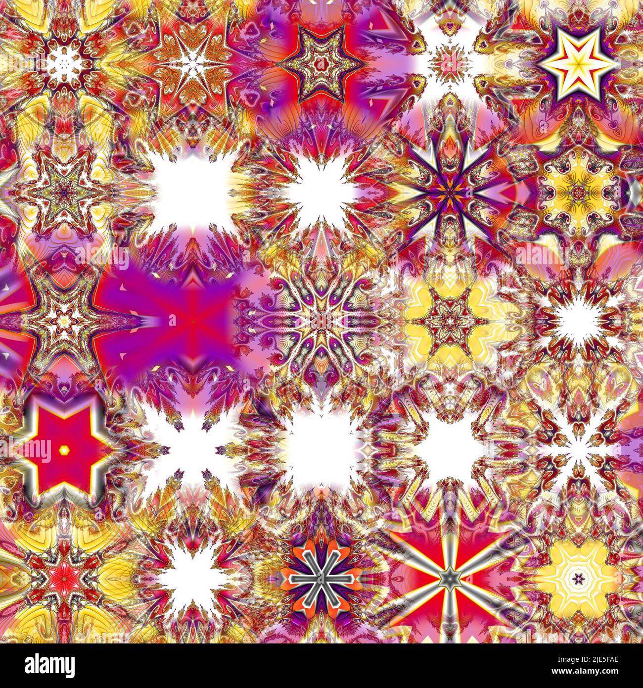 Abstract Computer generated Fractal design. A fractal is a never-ending ...