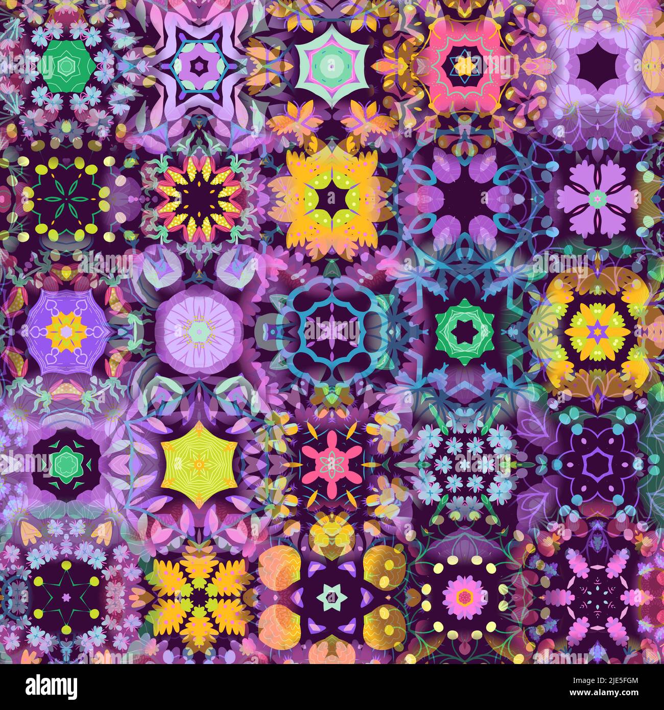 Abstract Computer generated Fractal design. A fractal is a never-ending ...