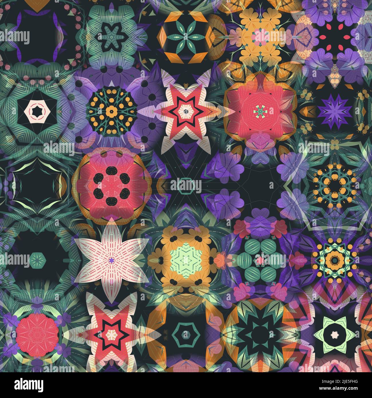 Abstract Computer generated Fractal design. A fractal is a never-ending ...