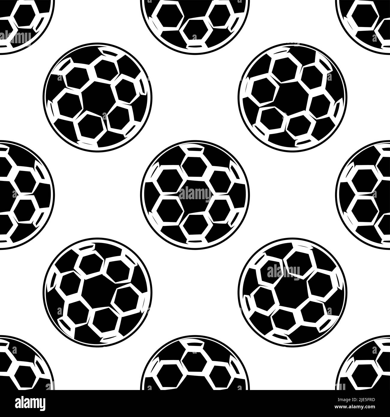 Soccer ball tile Stock Vector Images - Alamy