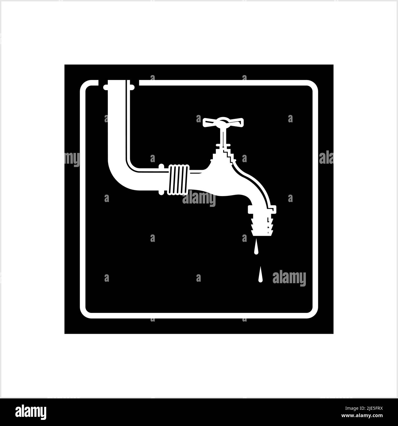 Garden drop drip hose Stock Vector Images - Alamy
