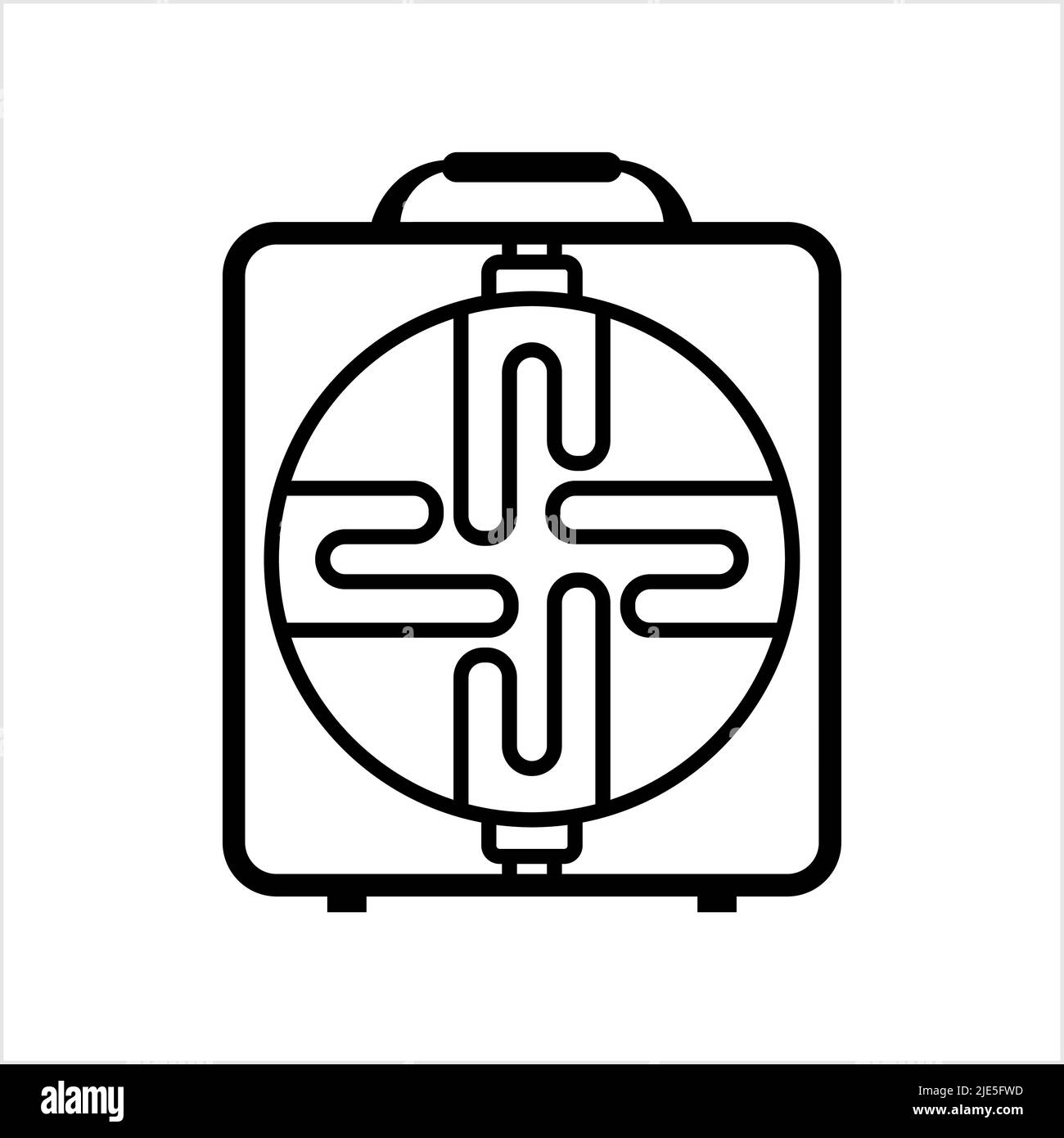 Heater Icon, Heater Vector Art Illustration Stock Vector Image & Art ...