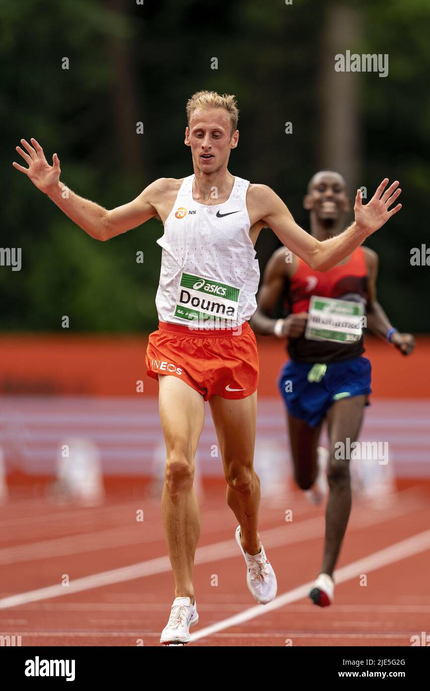 2022-06-25 11:33:17 APELDOORN - Athlete Richard Douma during the 5000 ...