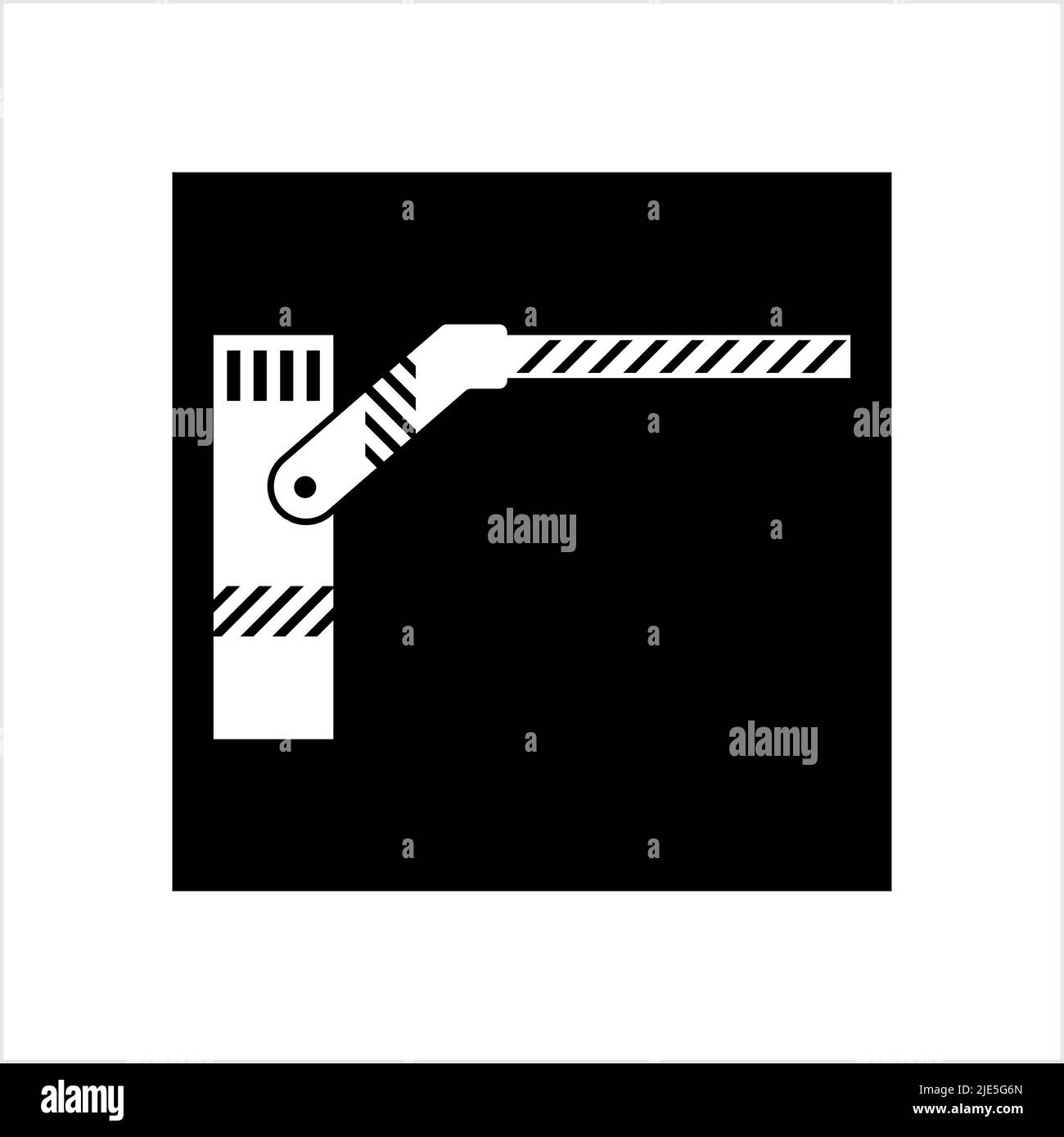 Automatic barrier Black and White Stock Photos & Images - Alamy