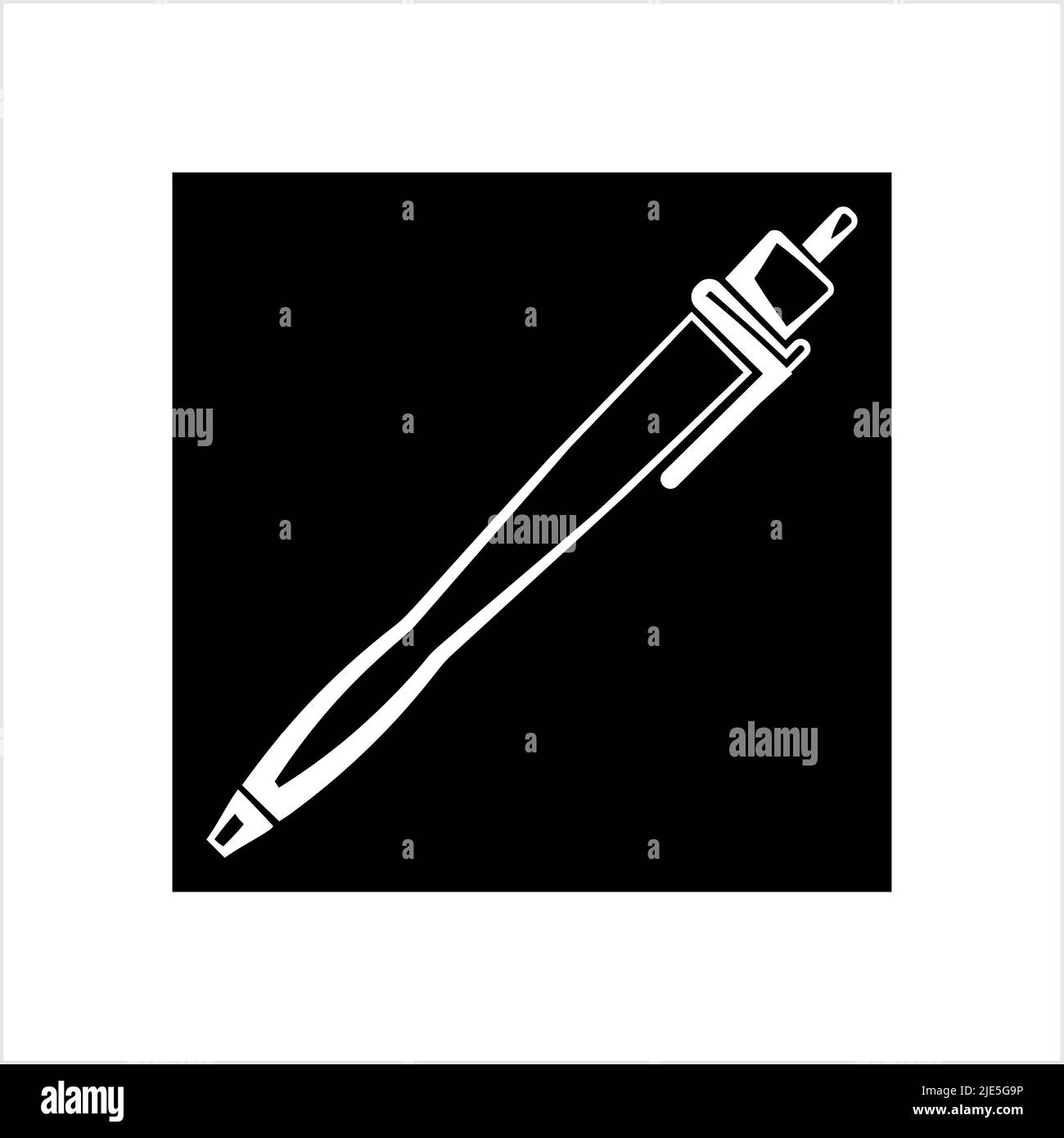 Pen Icon, Creative Design Vector Art Illustration Stock Vector Image ...