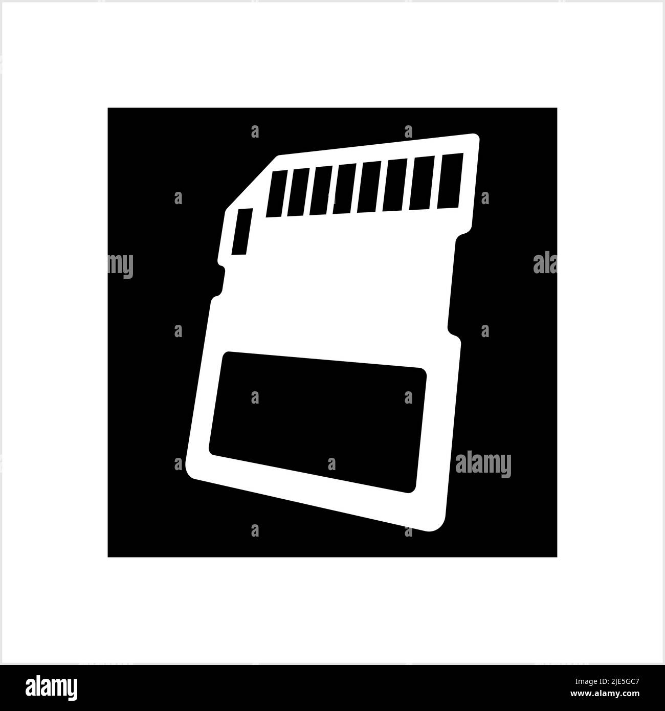 Memory Card Icon Vector Art Illustration Stock Vector Image & Art - Alamy