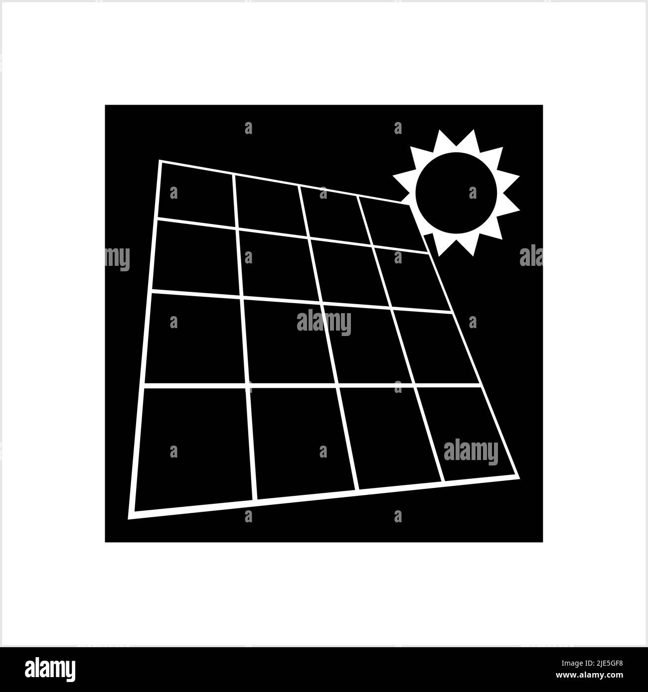 Solar Energy Icon Vector Art Illustration Stock Vector Image & Art - Alamy
