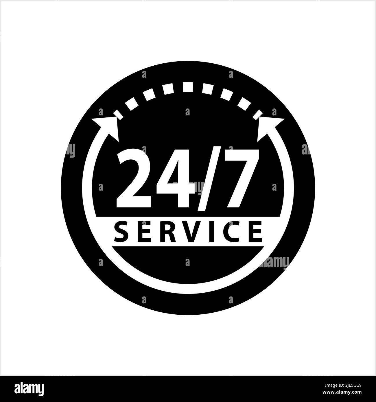 24x7 Stock Vector Images - Alamy