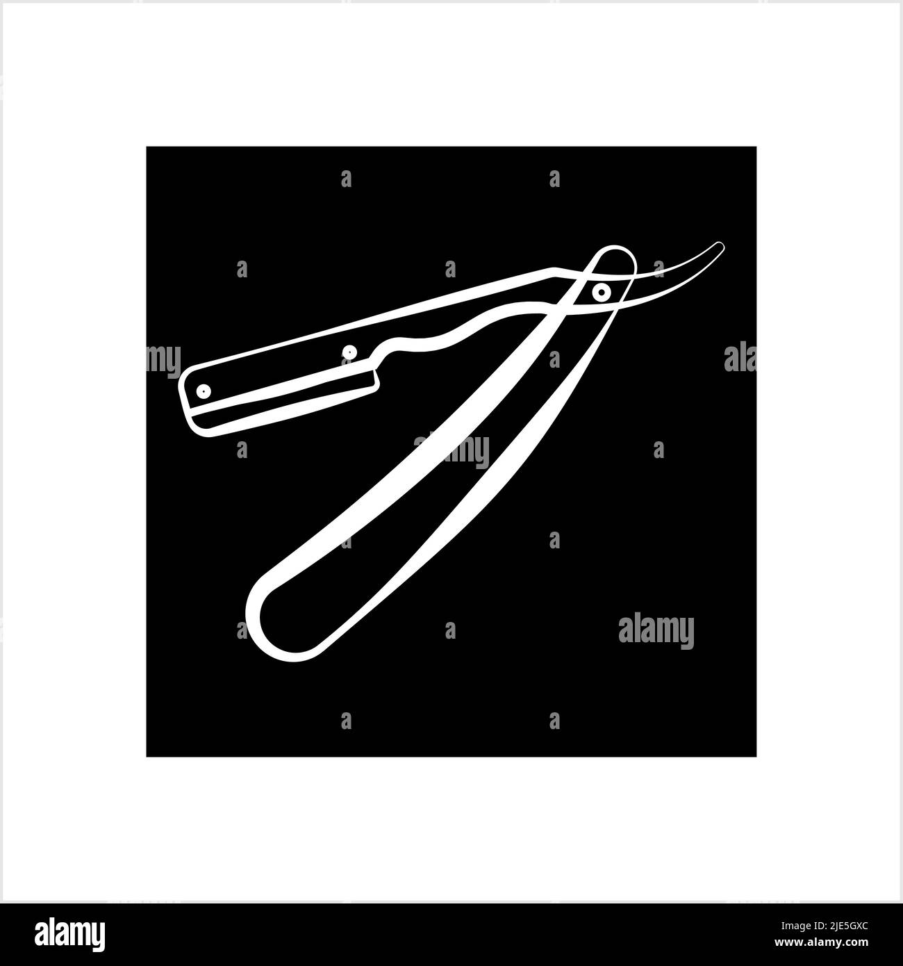 Razor Icon, Razor Vector Art Illustration Stock Vector Image & Art - Alamy