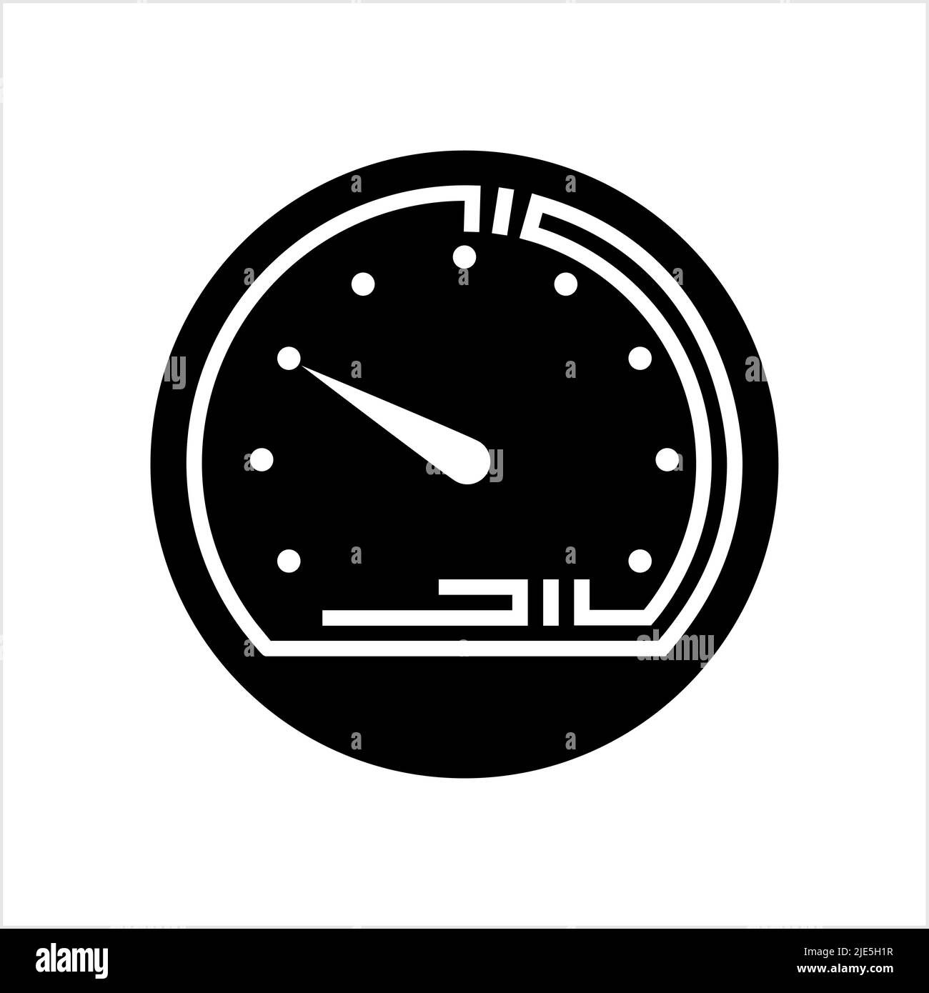 Speedometer Icon, Speedometer Vector Art Illustration Stock Vector Image & Art - Alamy