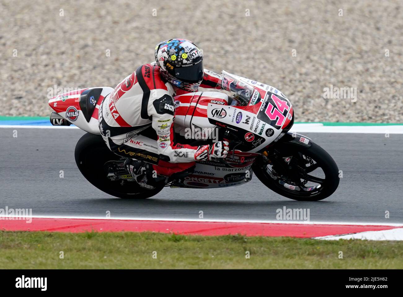 ASSEN, NETHERLANDS - JUNE 25: Riccardo Rossi of SIC58 Squadra Corse and ...