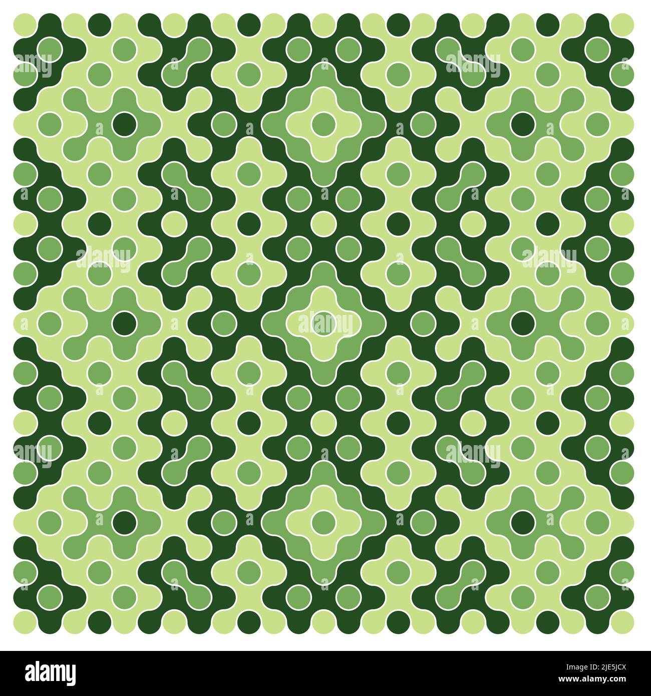 Random color rounded truchet tiling illustration Stock Vector Image ...