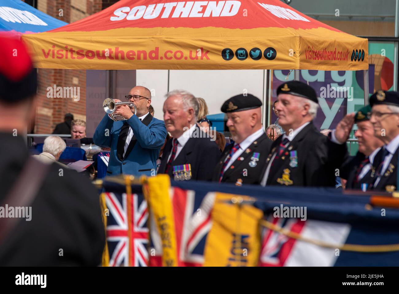 High Street, Southend on Sea, Essex, UK. 25th Jun, 2022. An Armed ...