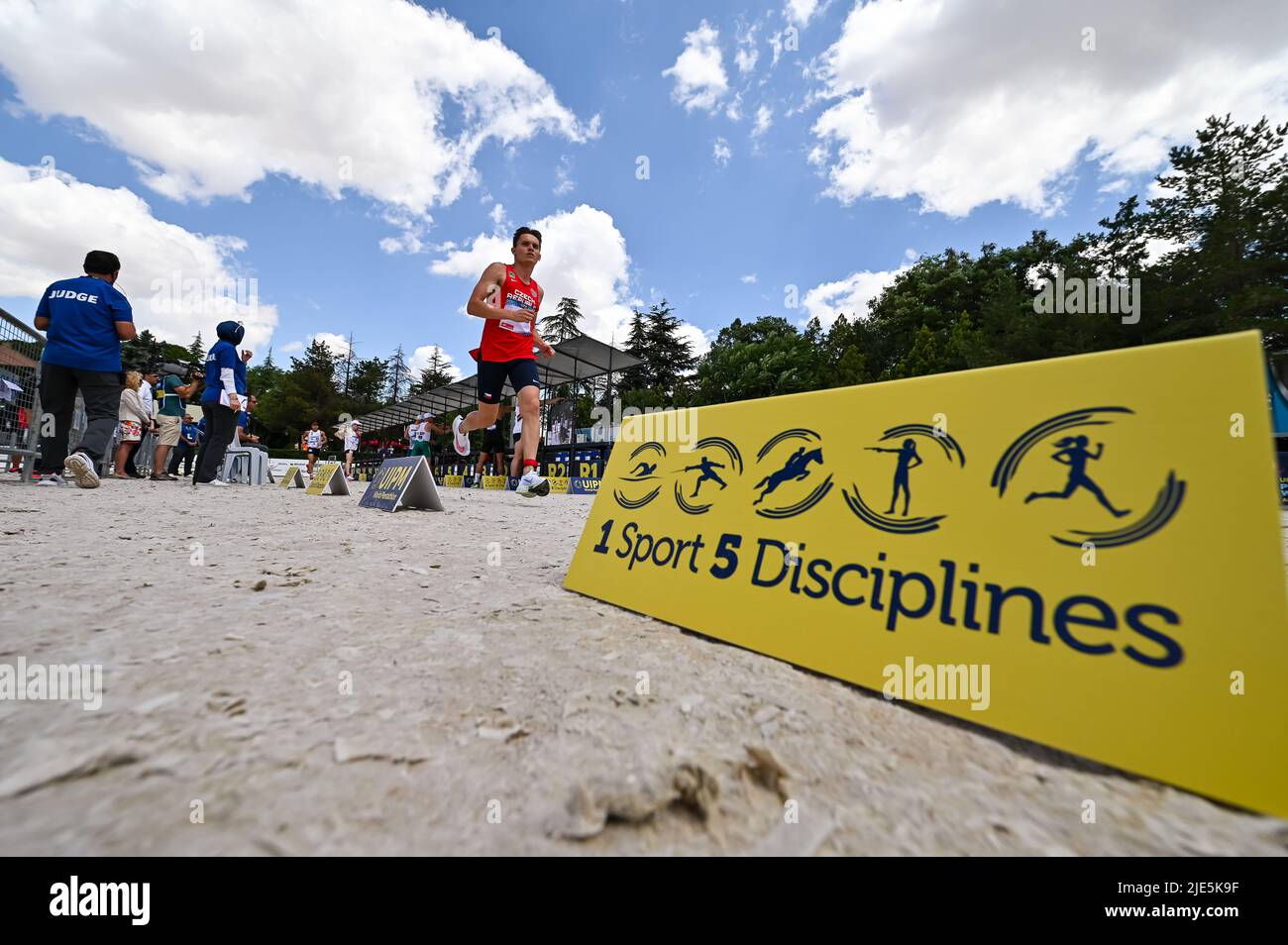 Czech Martin Vlach in action during the final of World Championships of ...