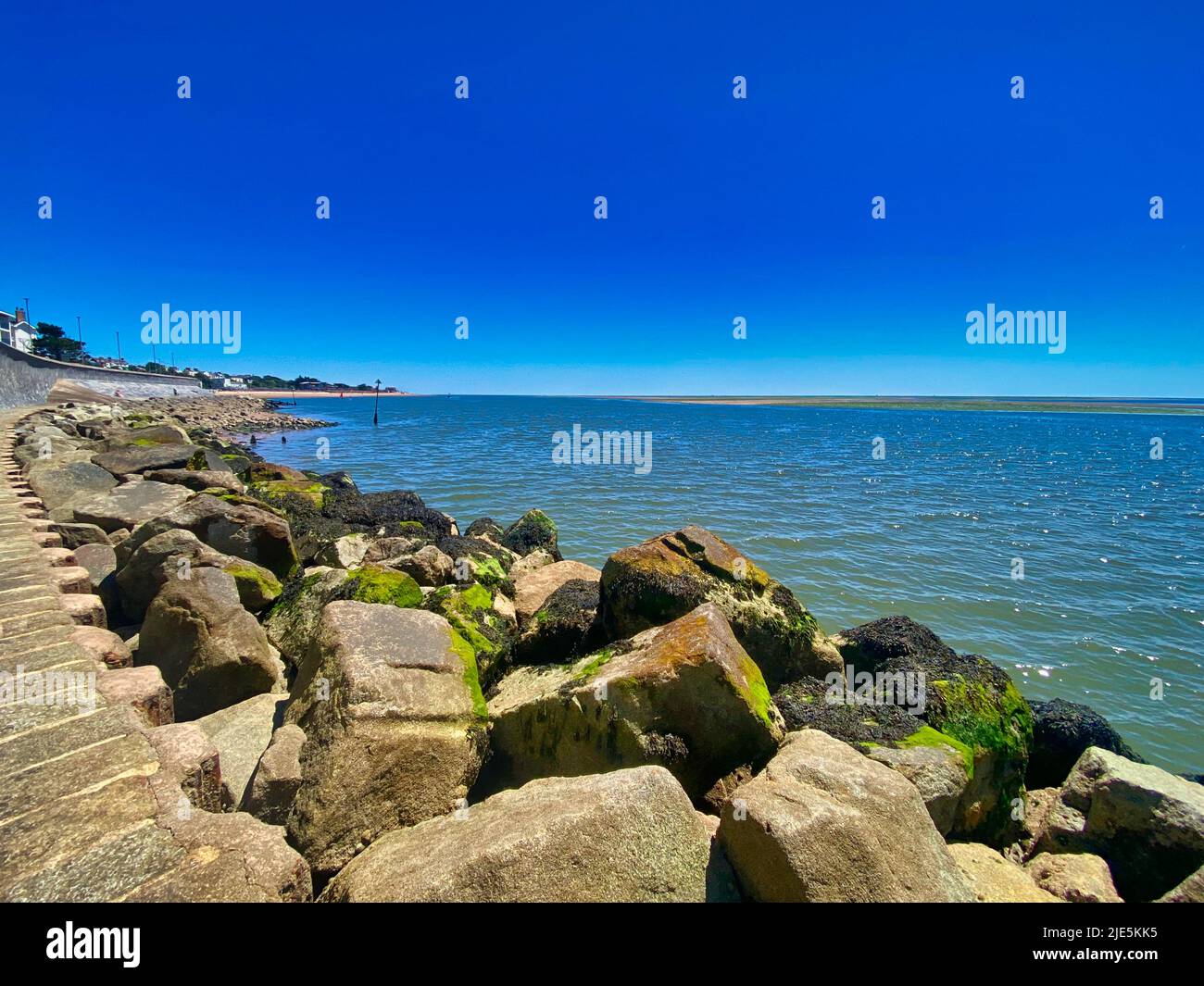 Exmouth seafront in Devon Stock Photo - Alamy