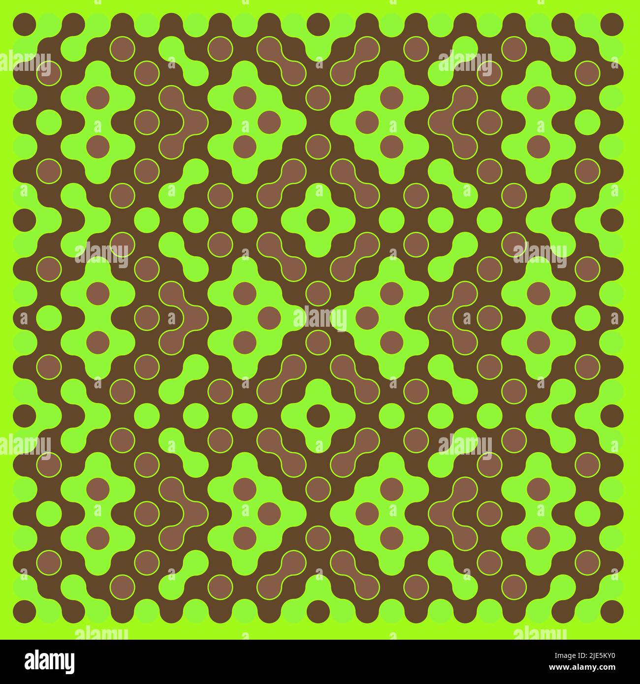 Random color rounded truchet tiling illustration Stock Vector Image ...