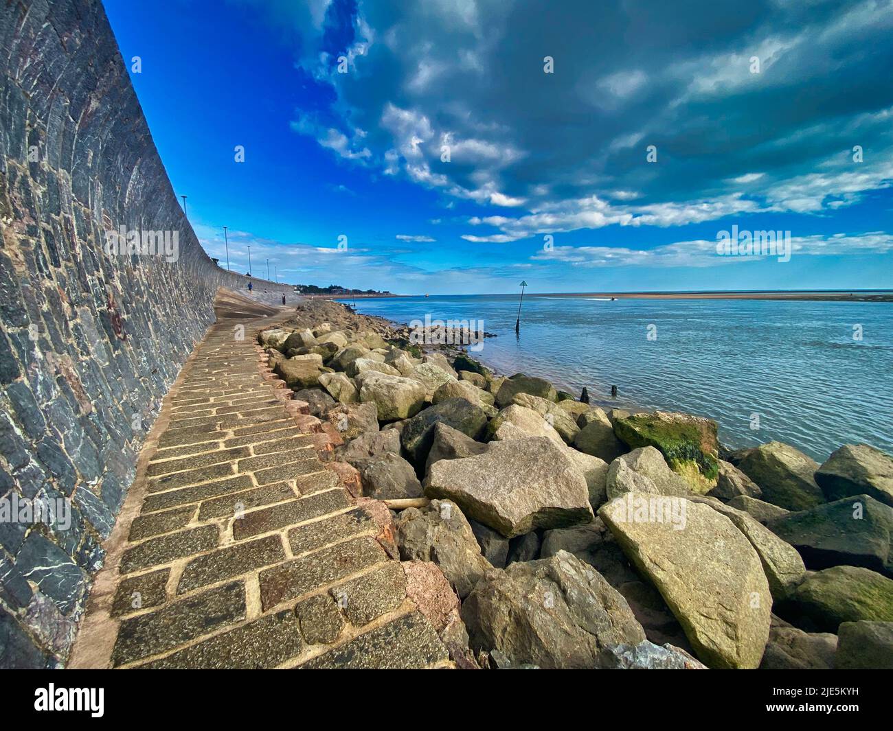 Exmouth seafront in Devon Stock Photo - Alamy