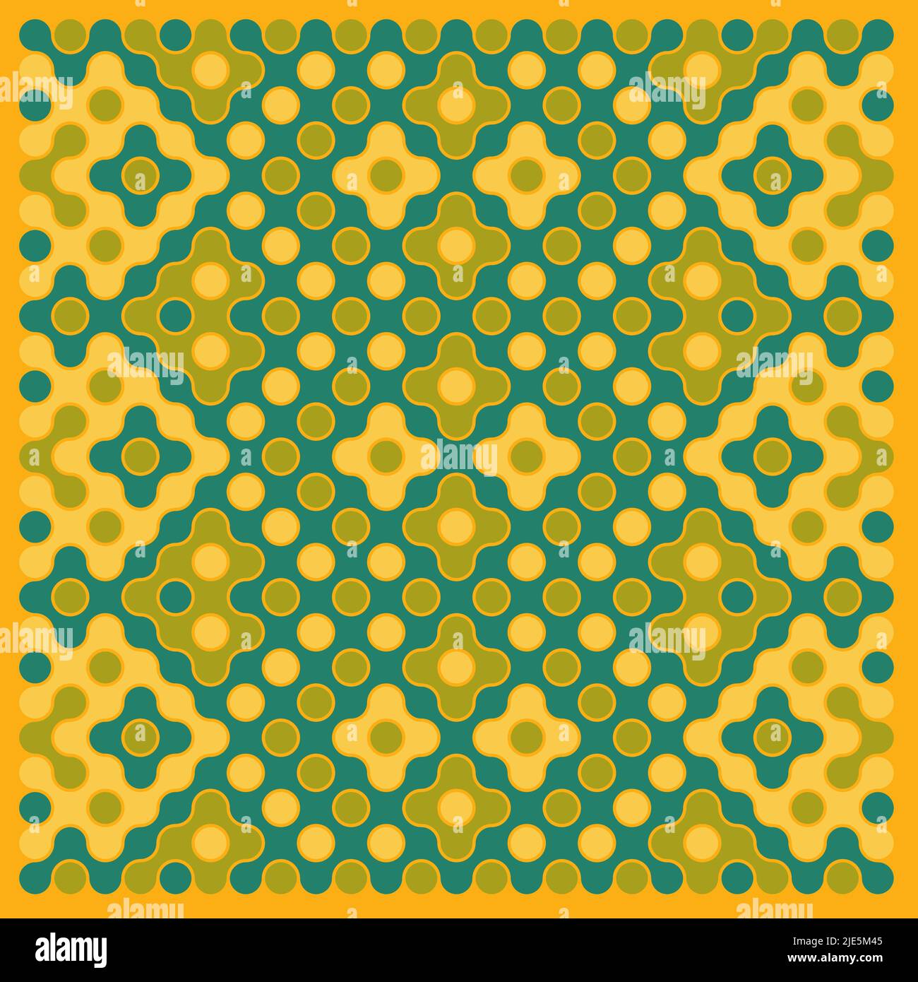 Random color rounded truchet tiling illustration Stock Vector Image ...