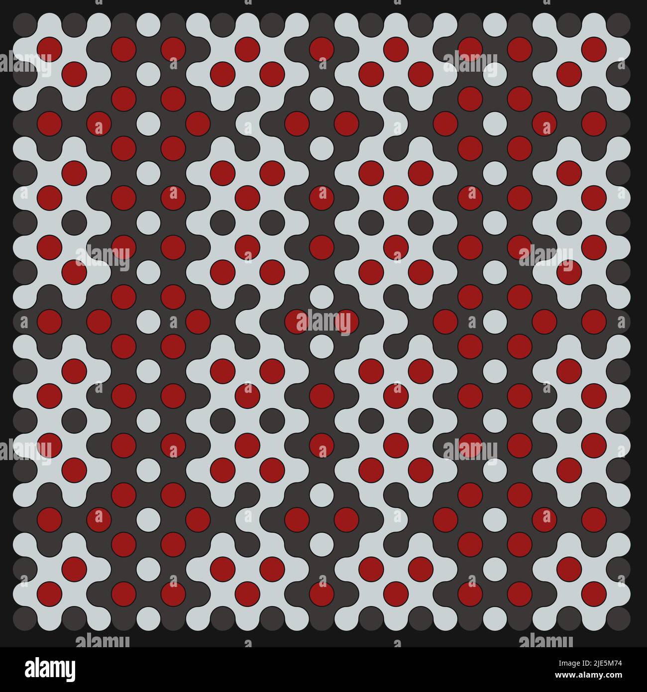 Random color rounded truchet tiling illustration Stock Vector Image & Art - Alamy