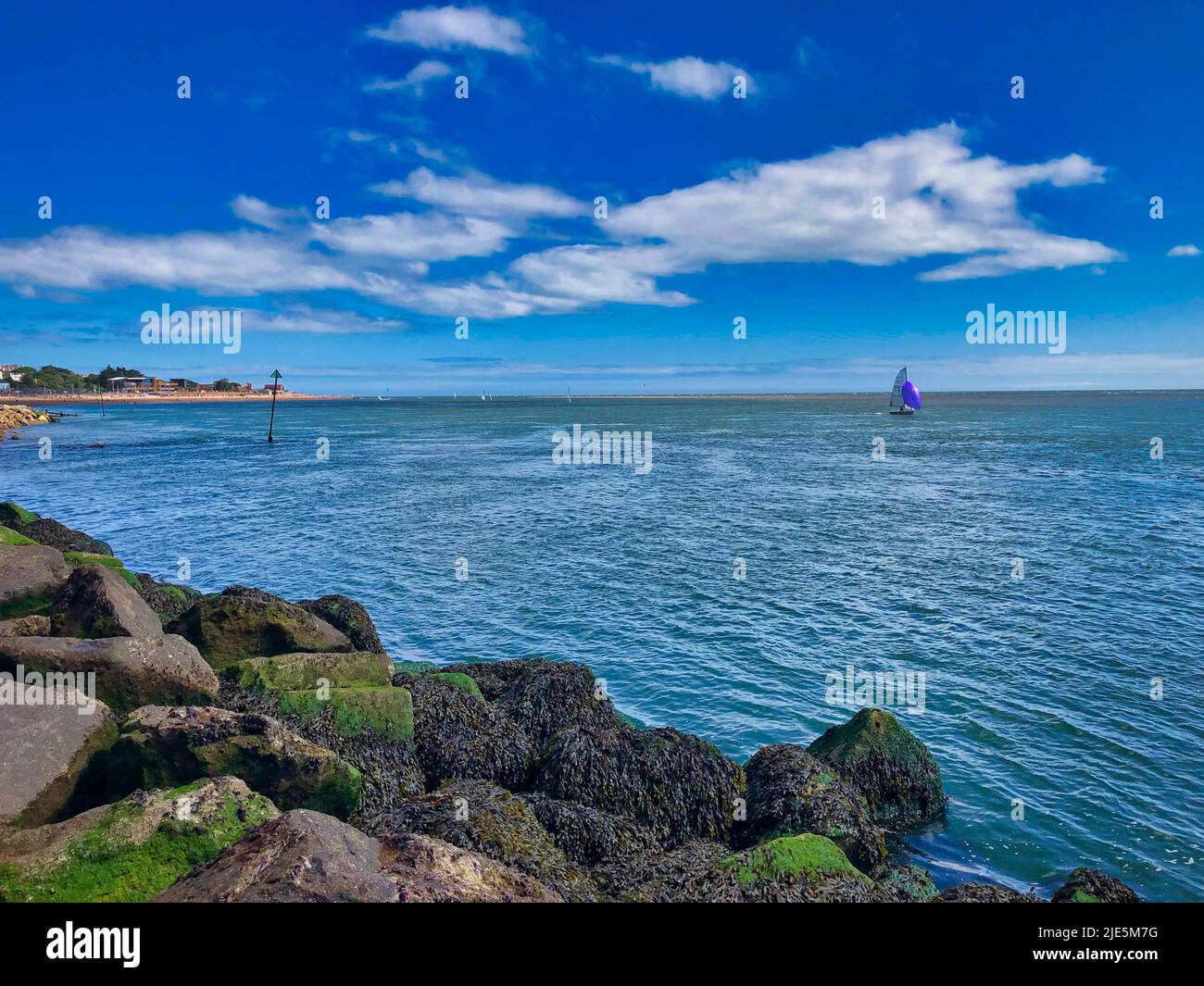 Exmouth seafront in Devon Stock Photo - Alamy