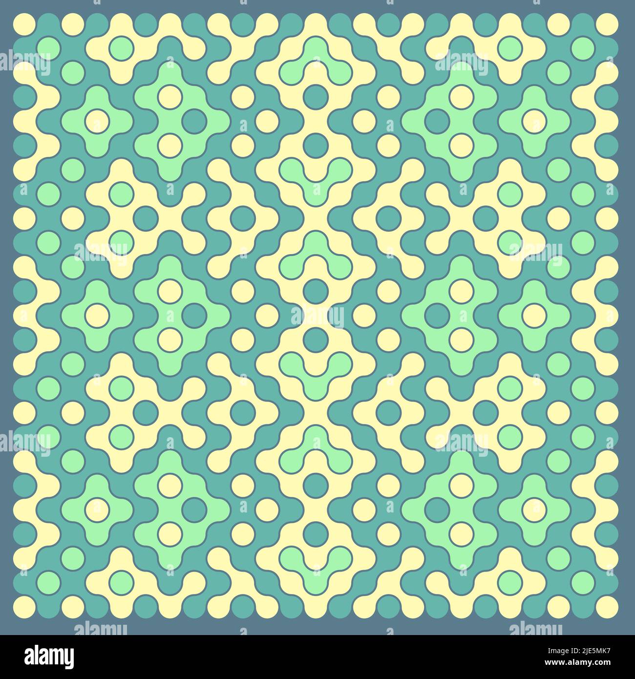 Random color rounded truchet tiling illustration Stock Vector Image ...