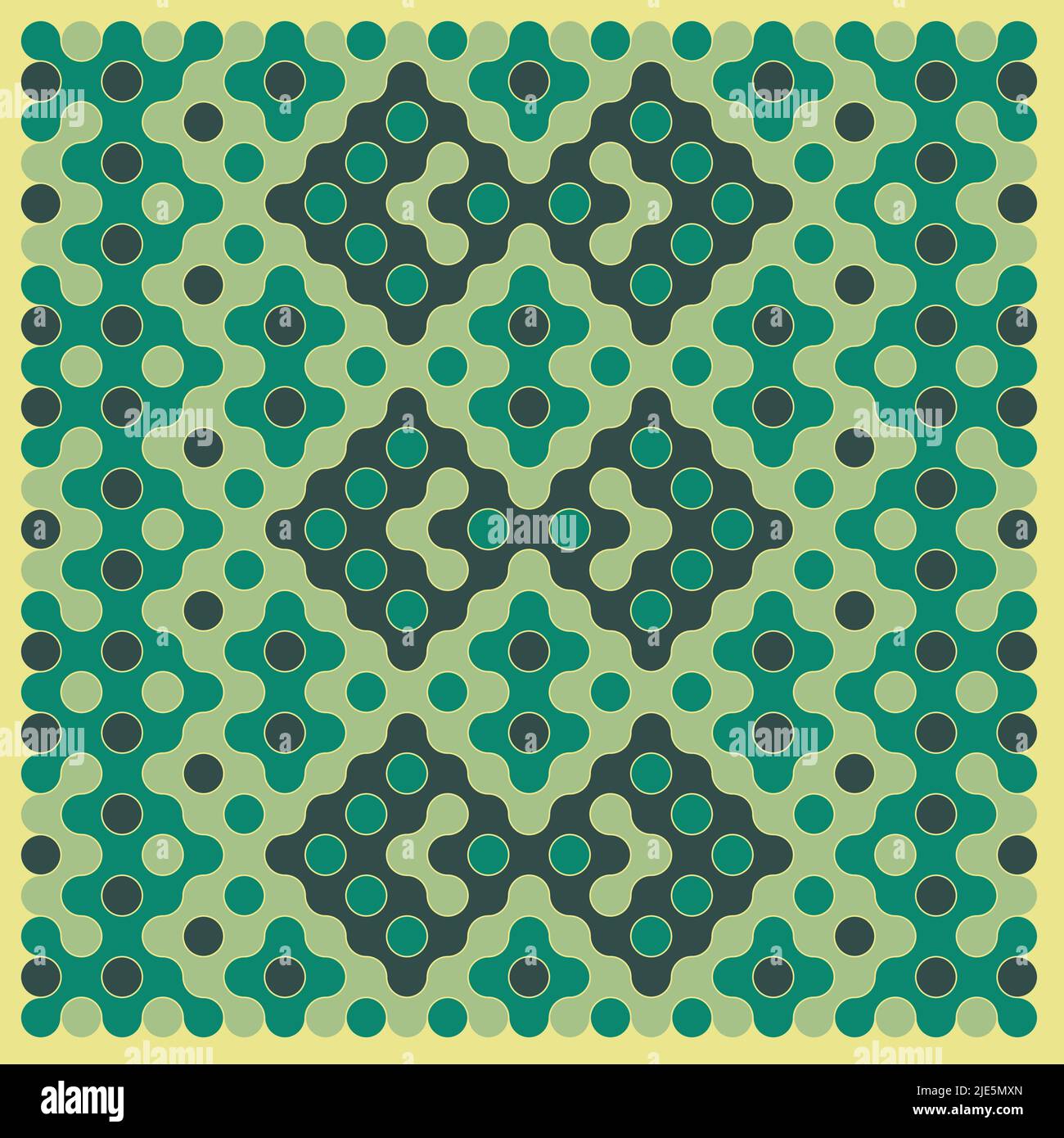 Random color rounded truchet tiling illustration Stock Vector Image ...