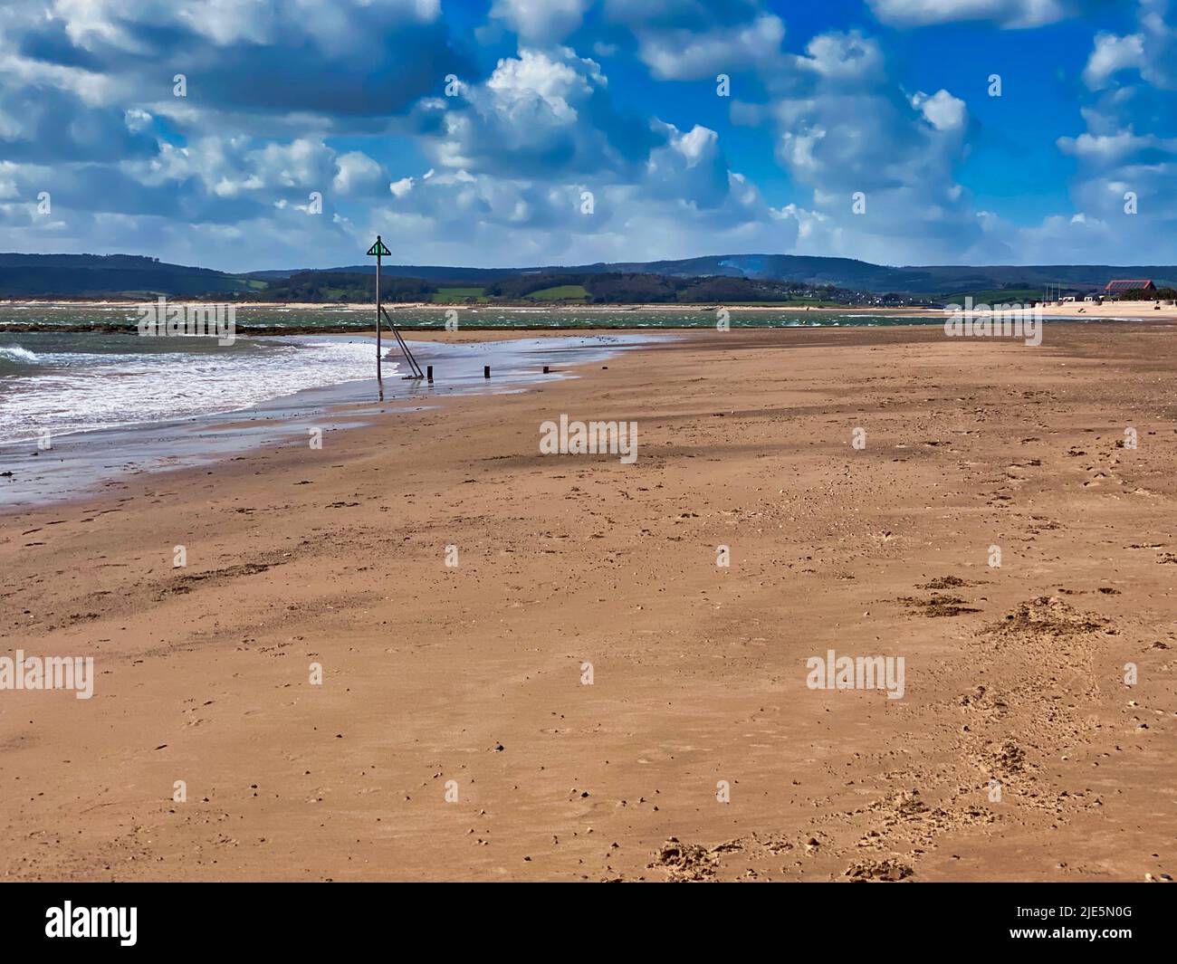 Exmouth seafront in Devon Stock Photo - Alamy